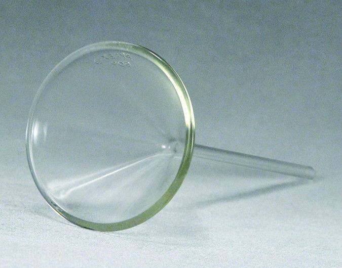 Pyrex® Long Stem Glass Funnel, 100mm