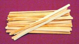 Wood Splints, 5 1/2long, 500 Pcs/pk