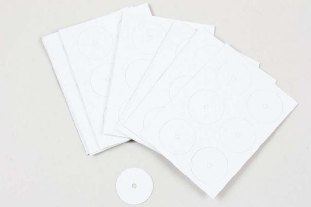 Cardboard Wheels, 1 1/2"dia, Pk/100, Linx®